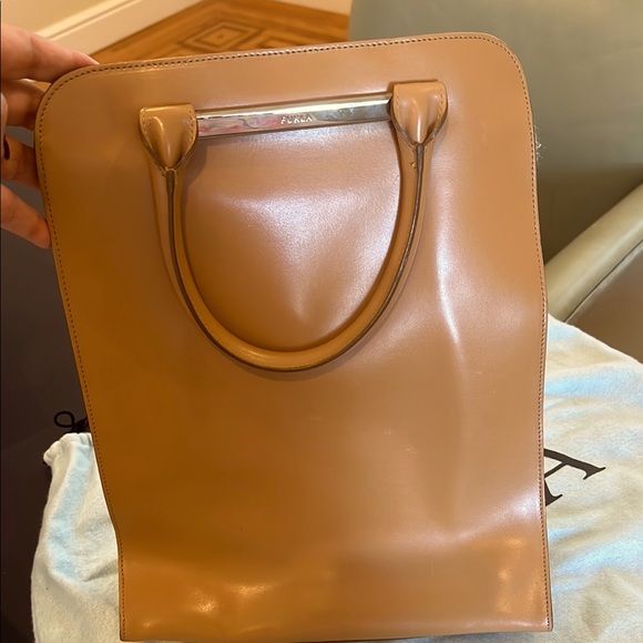 Prada | Bags | Furla Tan Leather Womens Bag | Poshmark